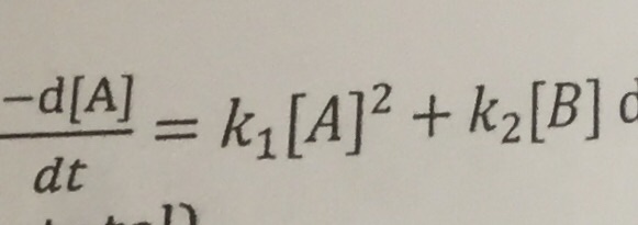 Solved Reaction kinetics rate law. Draw a graph of the | Chegg.com