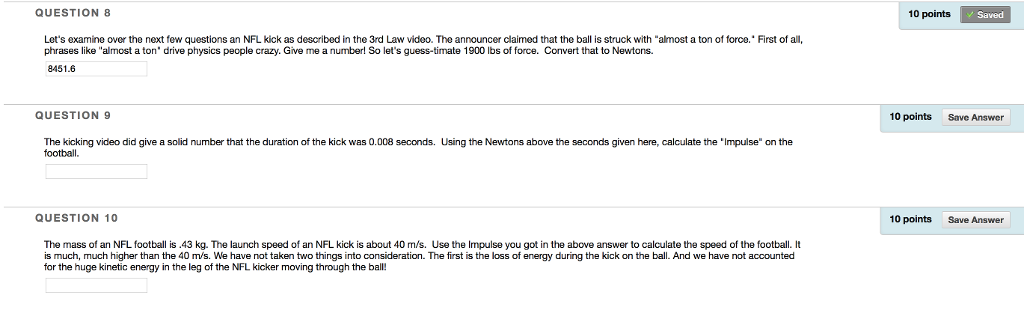 Solved QUESTION 8 10 points Saved Let's examine over the | Chegg.com