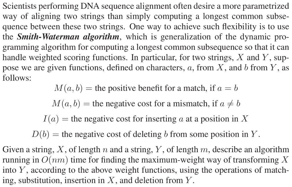 Scientists performing DNA sequence alignment often | Chegg.com