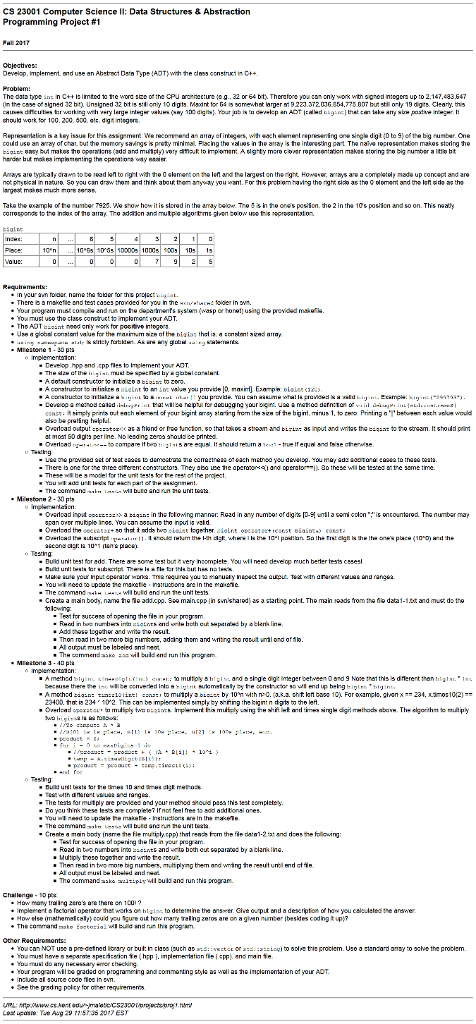 Solved 4. Overload operator