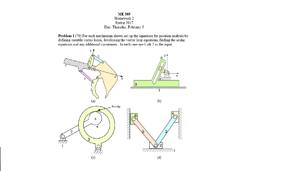 Solved For each mechanism shown set up the equations for | Chegg.com
