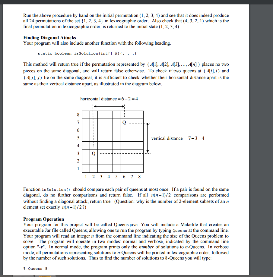 Solved In this assignment you will write a Java program that | Chegg.com