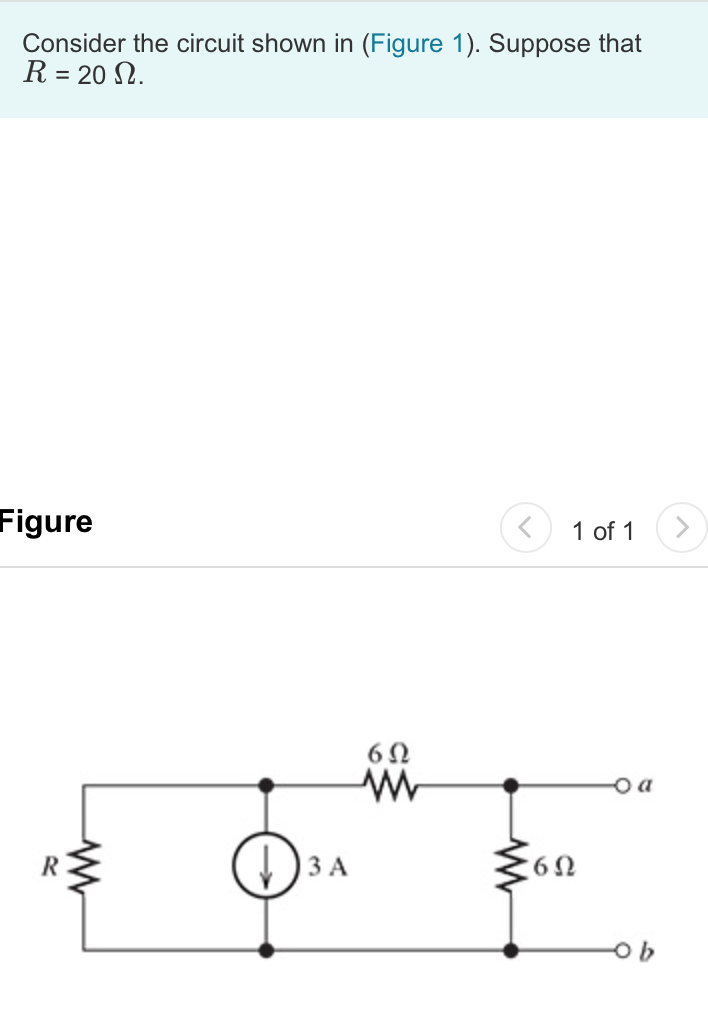 Solved Consider the circuit shown in (Figure 1). Suppose | Chegg.com