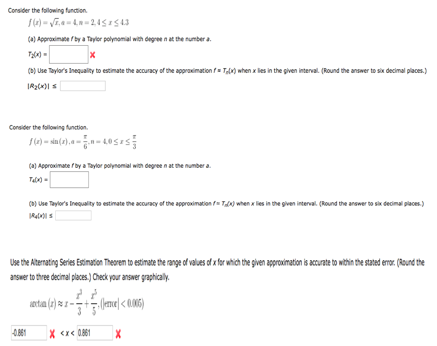 Solved Consider the following function. f (x) = squareroot | Chegg.com
