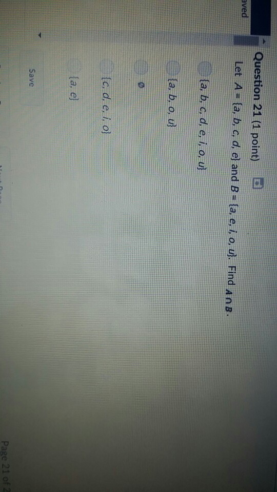 Solved Question 17 (1 point) The following data represents | Chegg.com