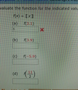Solved 1.consider the following f (1)=4, f (0)=5 a) write | Chegg.com