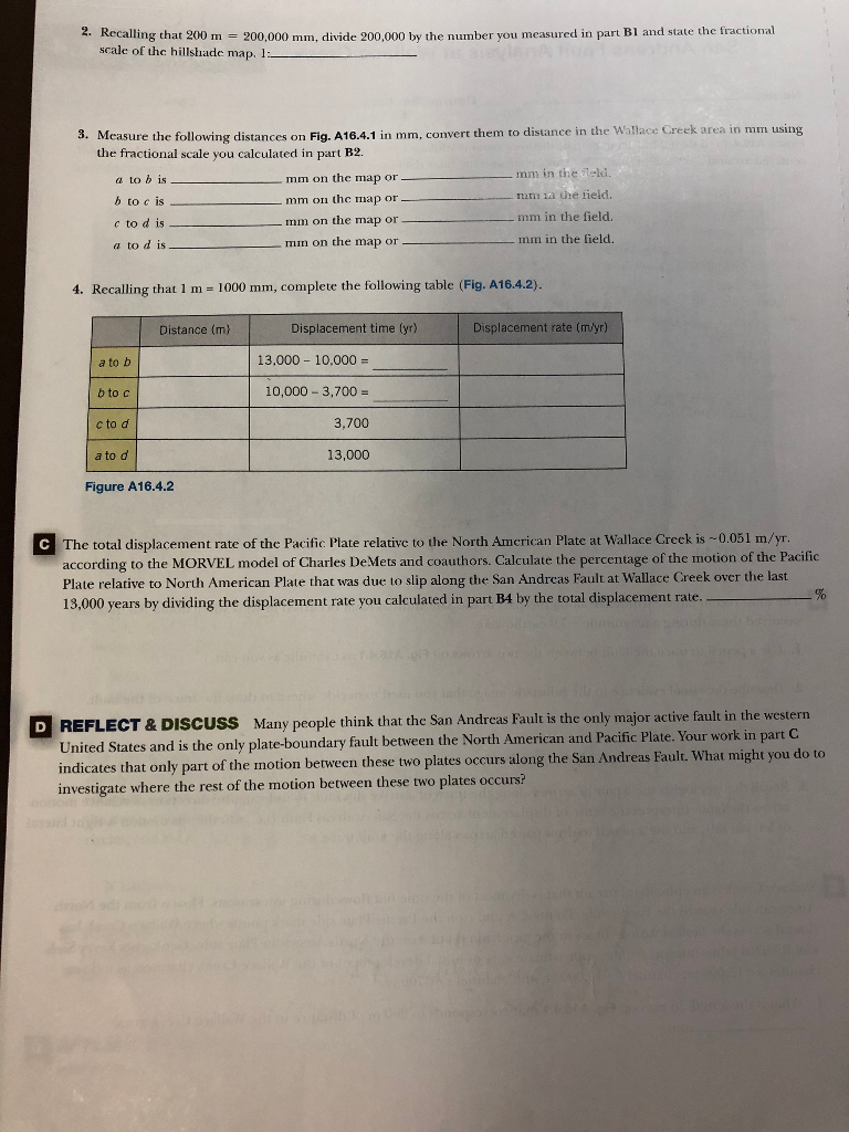 Solved Name: Course/Section: Date: 1 is a digital hillshade | Chegg.com