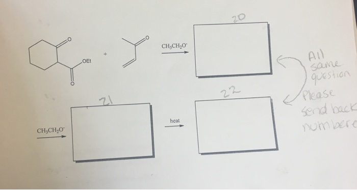 Solved CH,CH20 OEt CH,CH20 heat Same uestion Please nd back | Chegg.com