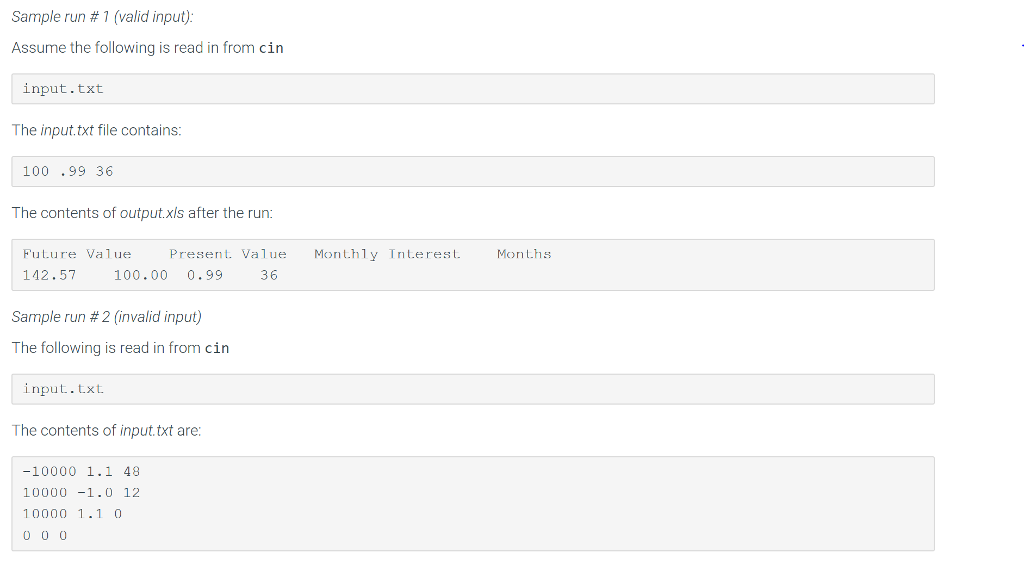 Solved In lab lesson 8 part 2 you calculated the present | Chegg.com