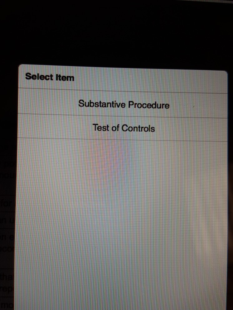 Solved Audit Procedures For each of the procedures described | Chegg.com