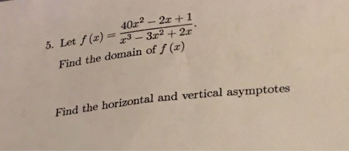 Solved Let f(x) = 10x^2 - 2x +a/x^3 - 3x^2 +2x. Find the | Chegg.com