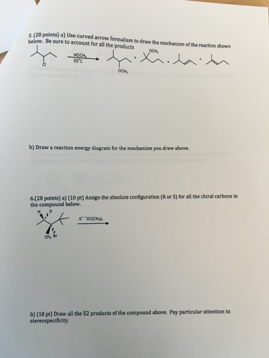 Solved Use curved arrow formalism to draw the mechanism of | Chegg.com