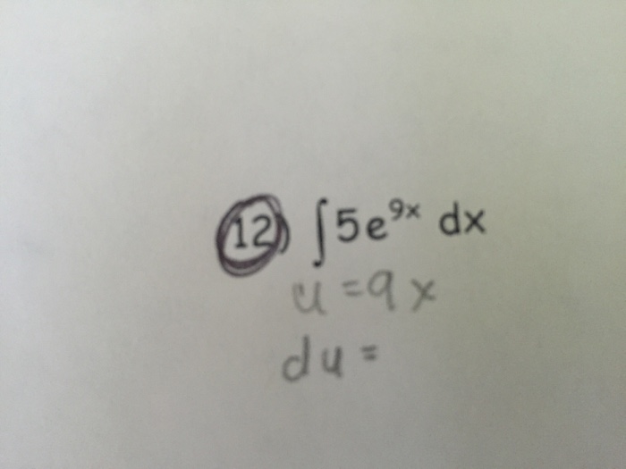 Solved Evaluate the following integral using u- substitution | Chegg.com