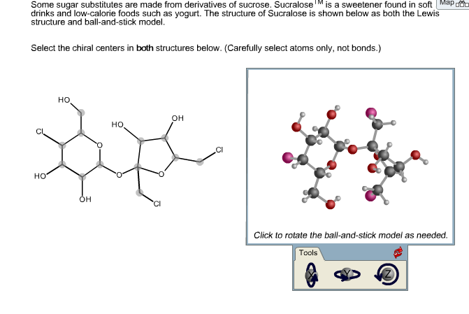 Sucralose Structure