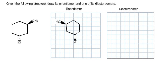 Solved Given the following structure, draw its anantiomer | Chegg.com