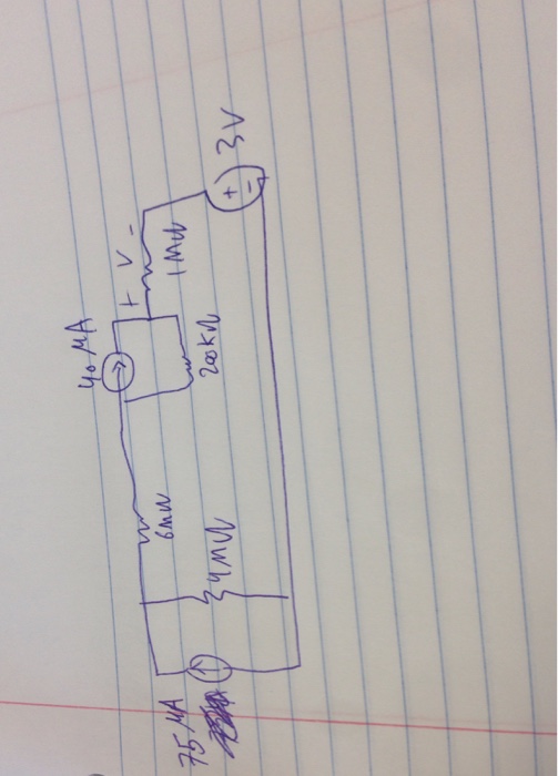 Solved Solve this circuit And Give the values of current and | Chegg.com
