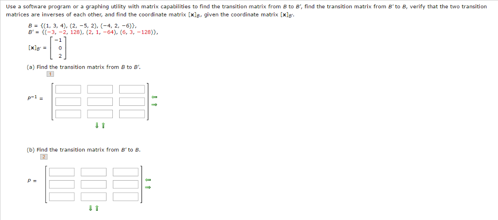 Use A Software Program Or A Graphing Utility With Matrix Use A Software Program Or A Graphing Utility With Matrix