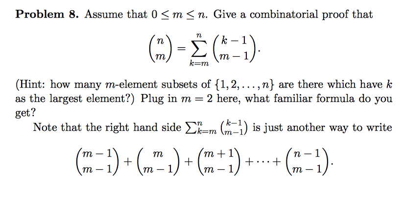 Solved Assume that 0 lessthanorequalto m lessthanorequalto | Chegg.com
