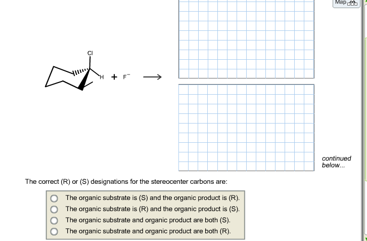 The correct (R) or (S) designations for the | Chegg.com