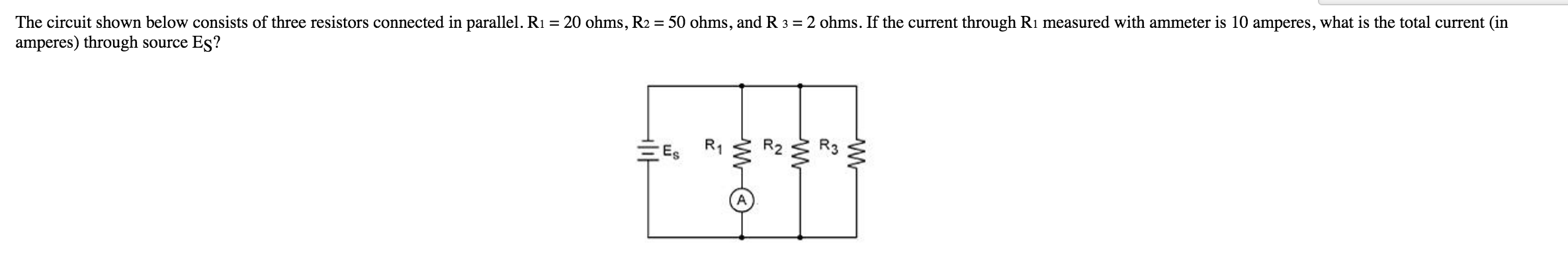 Solved The circuit shown below consists of three resistors | Chegg.com