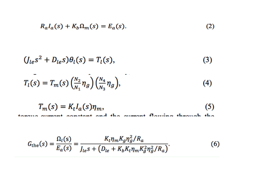 Show the Process of deriving the transfer function in | Chegg.com