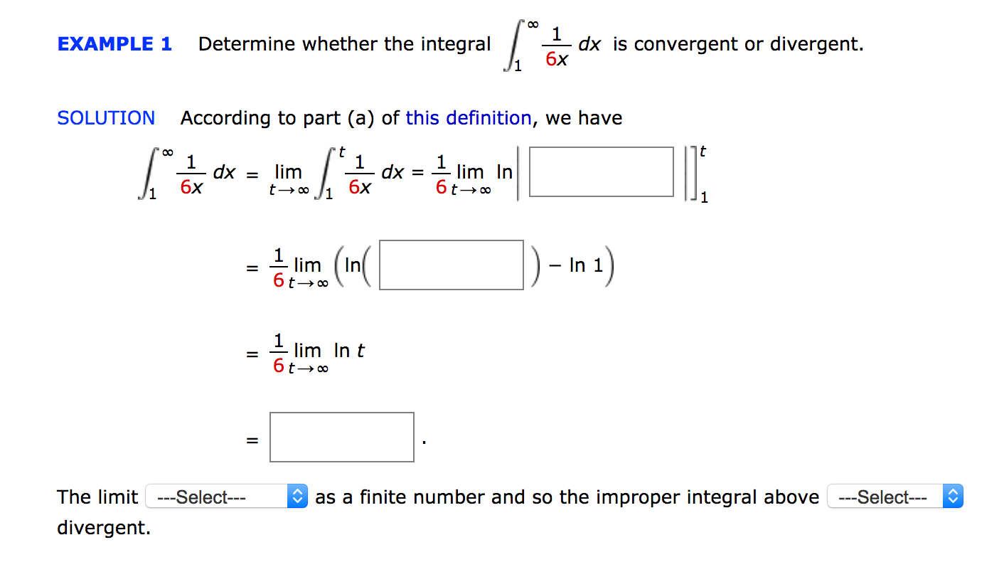 Solved Determine whether the integral integral-1^infinity dx | Chegg.com