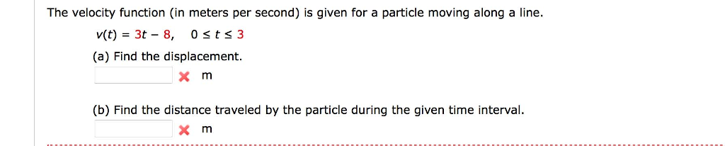 Solved The velocity function (in meters per second) is given | Chegg.com