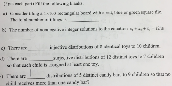 Solved Consider tiling a 1 times 100 rectangular board with | Chegg.com