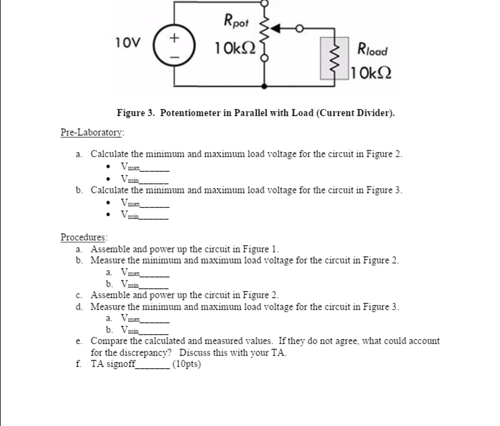 Solved Calculate The Minimum And Maximum Load Voltage For 7540