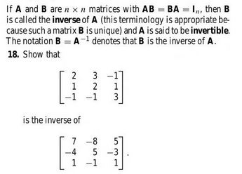 Solved If A and B are x n matrices with AB = BA = I ,, then | Chegg.com
