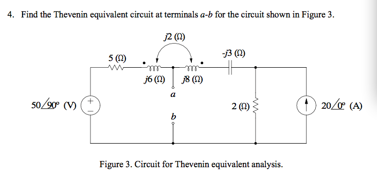 Solved Find the Thevenin equivalent circuit at terminals a-b | Chegg.com