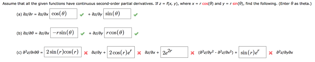 Solved Assume that all the given functions have continuous | Chegg.com