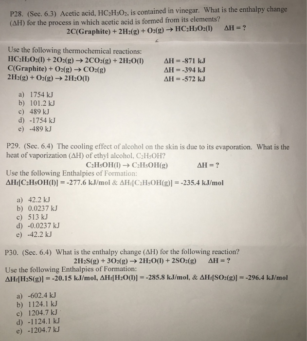 Solved Acetic acid. HC_2H_3O_2, is contained in vinegar. | Chegg.com