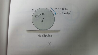 Solved set up the relative acceleration. equation between | Chegg.com