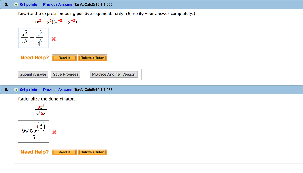 Solved 5 0 1 Points Previous Answers TanApCalcBr10 Chegg solved-5-0-1-points-previous-answers-tanapcalcbr10-chegg