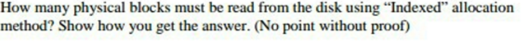 Solved Consider a file system on a disk that has both | Chegg.com