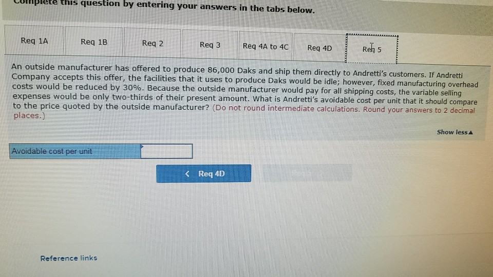 Solved Problem 12-18 Relevant Cost Analysis in a Variety of | Chegg.com