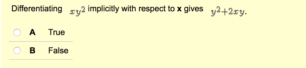 Solved Differentiating xy^2 implicitly with respect to x | Chegg.com
