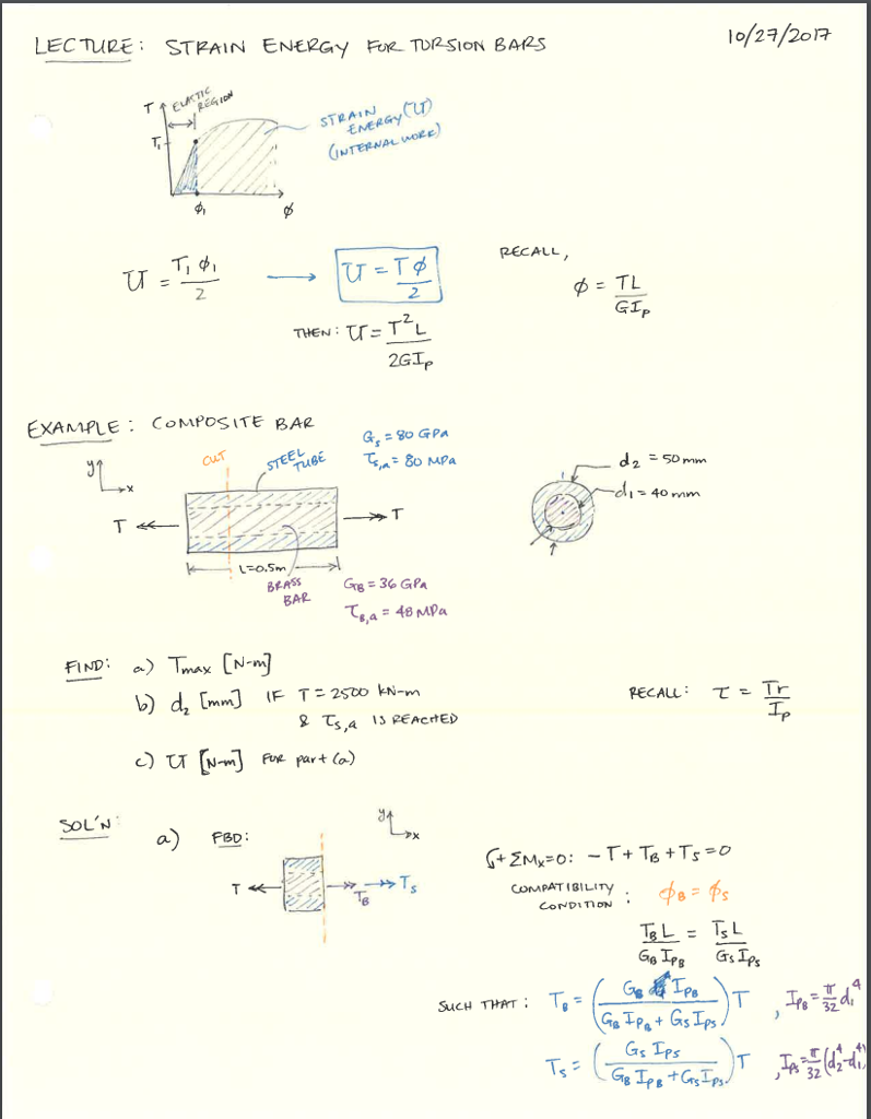 Solved LECTURE STAIN ENERGY FOR TDASION BA2s 0/29/207 モne | Chegg.com