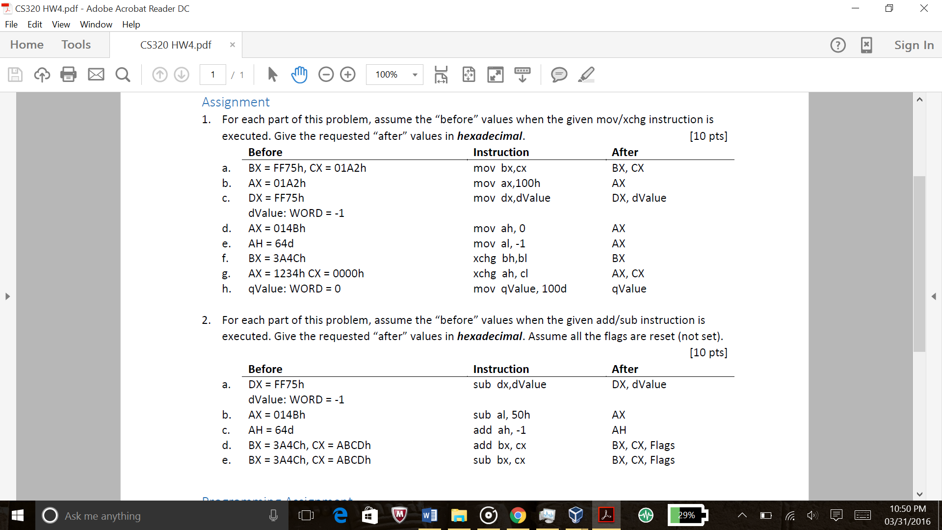Solved For each part of this problem, assume the "before" | Chegg.com