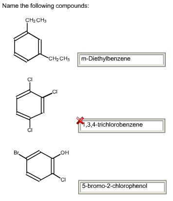 Solved Name the following compounds: m-Diethylbenzene | Chegg.com