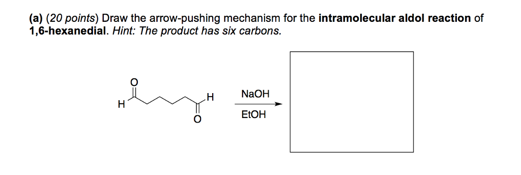Solved Draw the arrow-pushing mechanism for the | Chegg.com