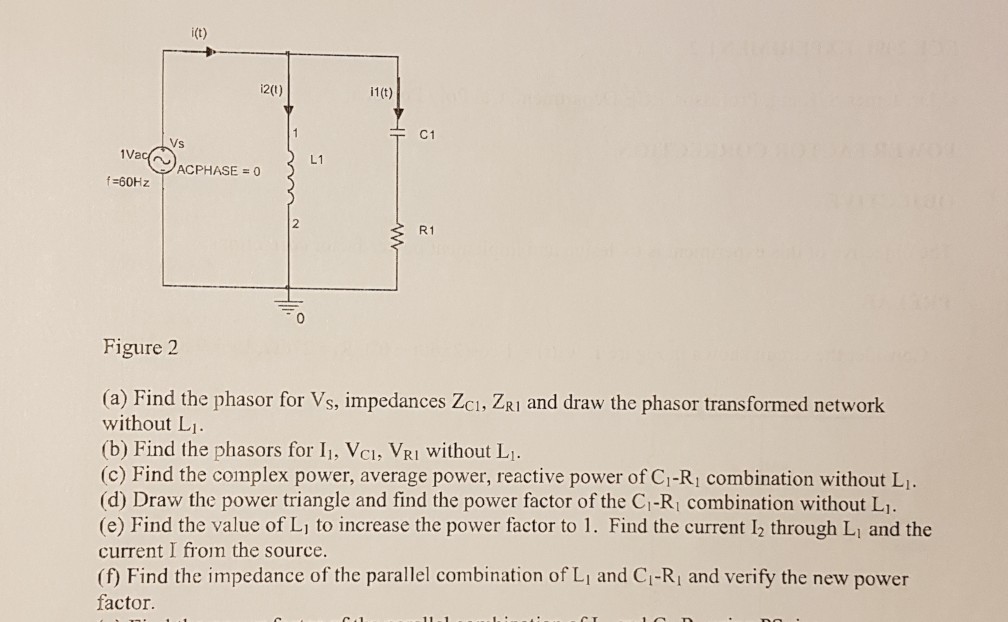 Solved 2. Consider the circuit shown in Figure 2, vs(t)-1 | Chegg.com