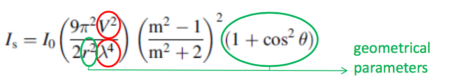 Using Rayleigh Scattering formula, prove that 50% of | Chegg.com