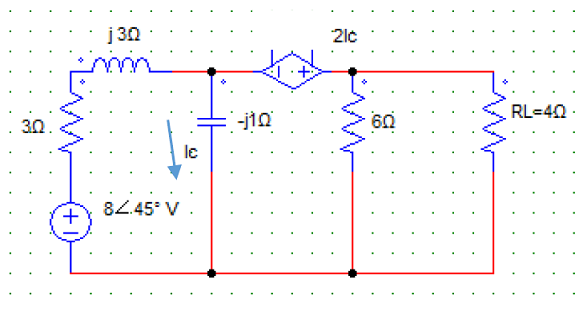 Solved Determine the power dissipated in RL of the circuit | Chegg.com