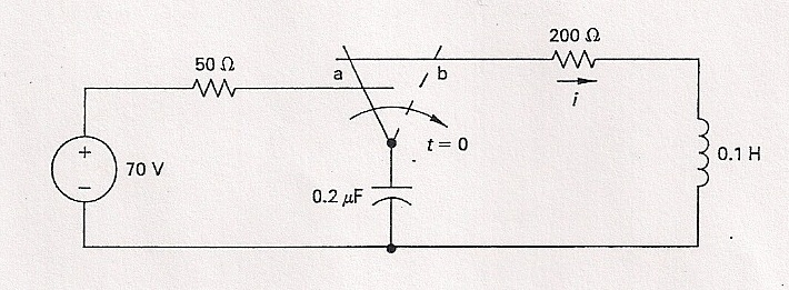 Solved The make - before - break switch in the given figure | Chegg.com