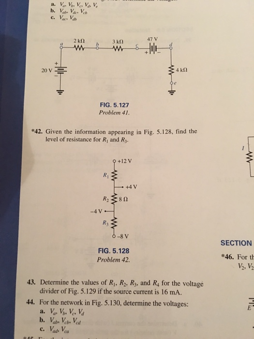 Given the information appearing in Fig. 5.128. find | Chegg.com