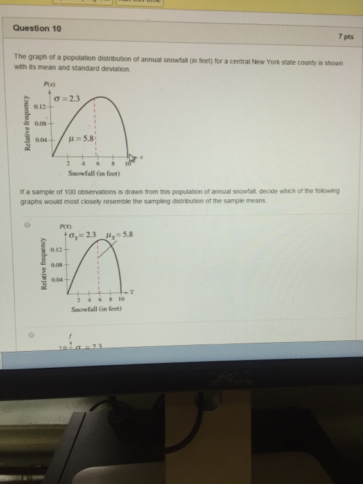 Solved D Question 4 3 pts The Central Limit Theorem is | Chegg.com Solved D Question 4 3 pts The Central Limit Theorem is | Chegg.com