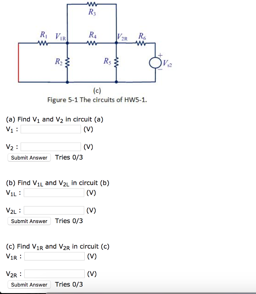 Solved For the circuits shown below, R1= 11 Ω, R2= 16 Ω, R3= | Chegg.com