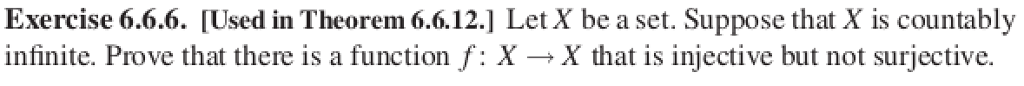 Solved Let X be a set. Suppose that X is countably infinite. | Chegg.com